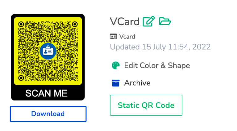 How to Create a vCard QR Code to Improve Your Networking | QR.io Blog