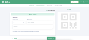 WhatsApp QR Code Generator: Create QR Codes for the Messaging App