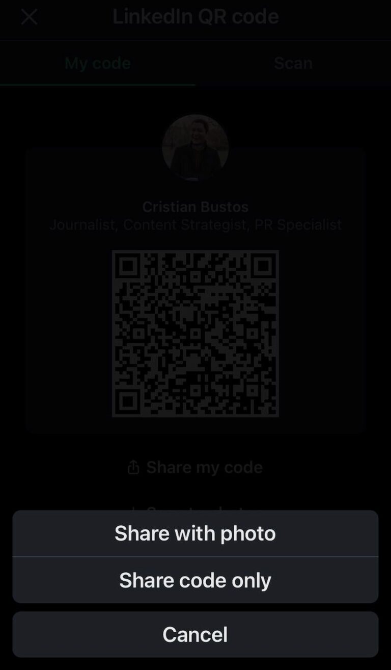 LinkedIn QR Code: Easily Share Your Profile in One Scan