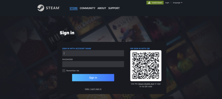 Steam QR Code: How to Log into the Gaming Platform | QR.io Blog
